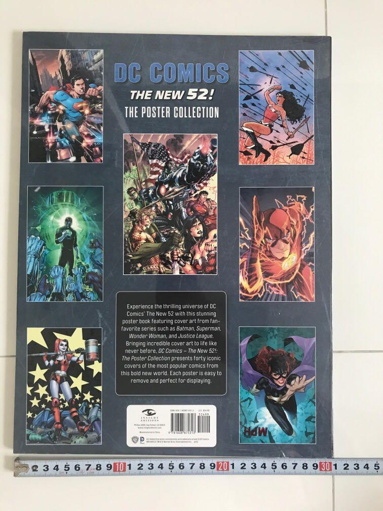 DC comics the new 52 the poster collection 40 removable posters ...