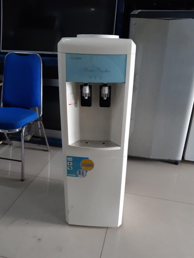 Dispenser Polytron, 2 tombol panas & dingin es, siap pakai, Kitchen ...