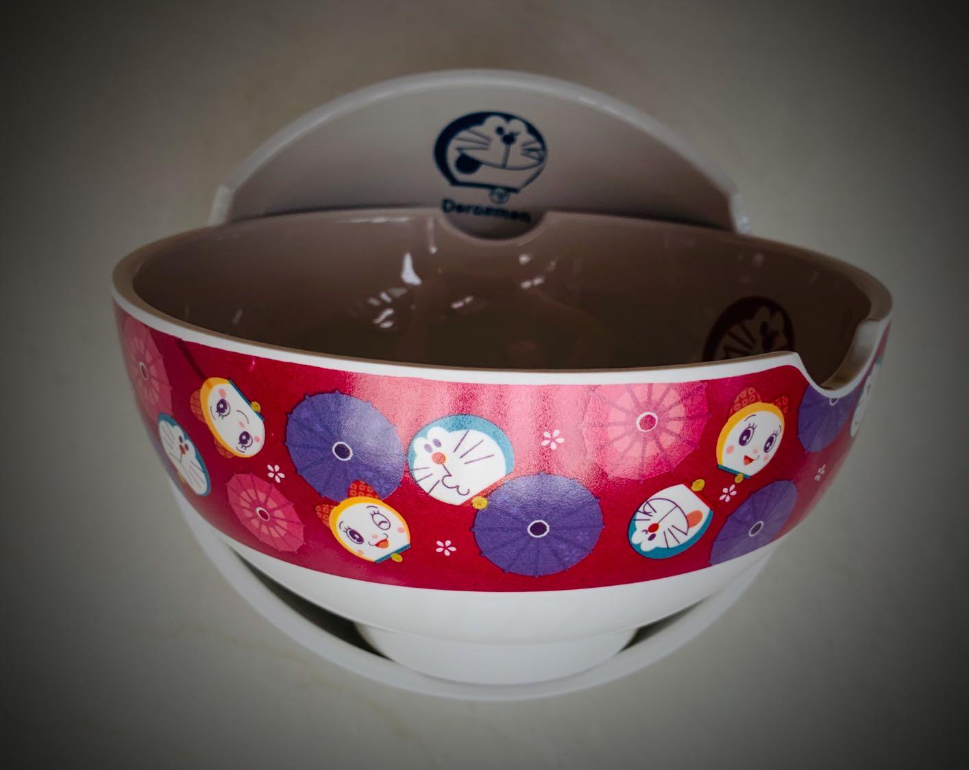 Doraemon Ramen Bowl (Blue), Furniture & Home Living, Kitchenware ...