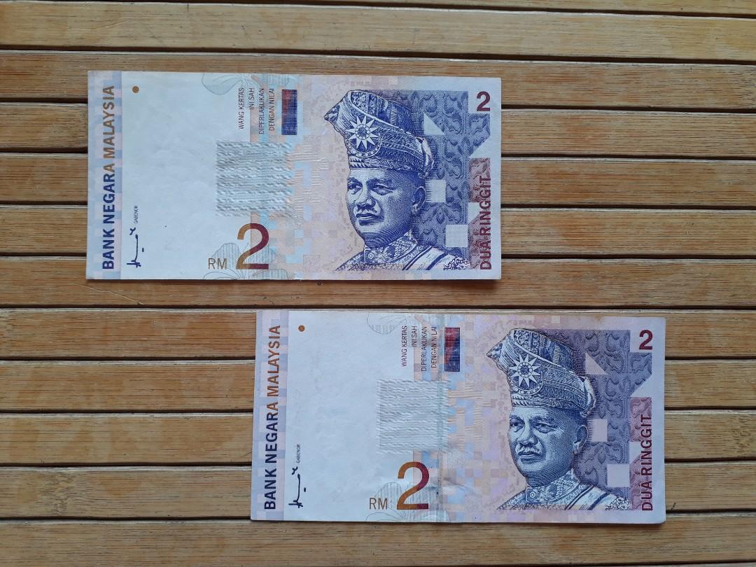 Duit Lama Malaysia 2 Ringgit, Hobbies & Toys, Collectibles ...