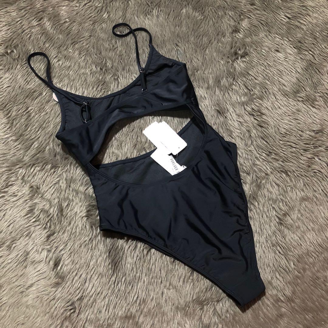 F21 One Piece Swimsuit Womens Fashion Tops Sleeveless On Carousell