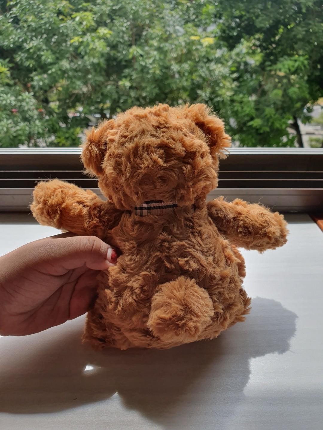 Famous Amos Teddy Bear, Hobbies & Toys, Toys & Games on Carousell