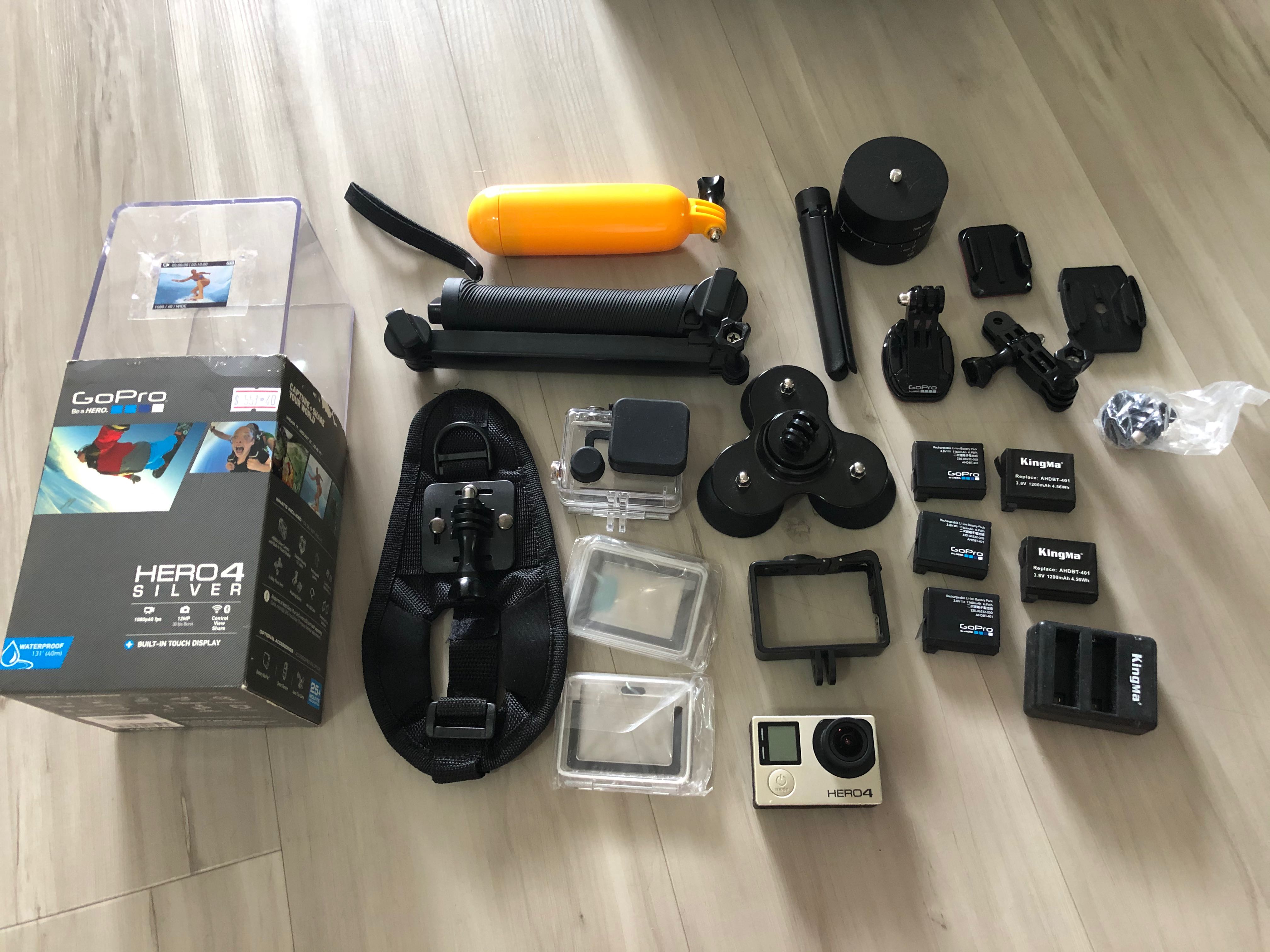 GoPro Hero4 Silver, Photography, Photography Accessories, Gimbals ...