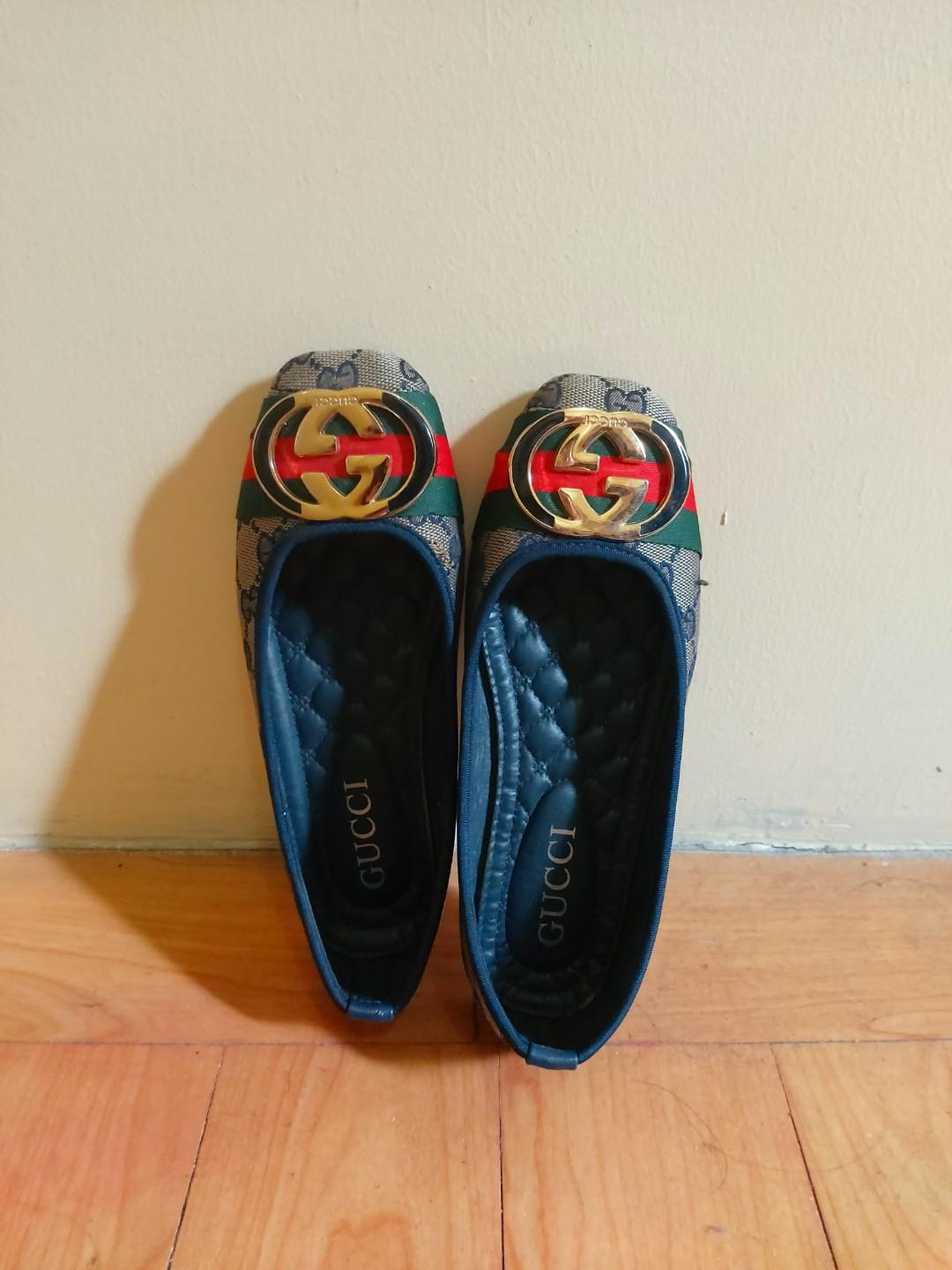 Gucci Doll Shoes, Women's Fashion, Footwear, Flats & Sandals on Carousell