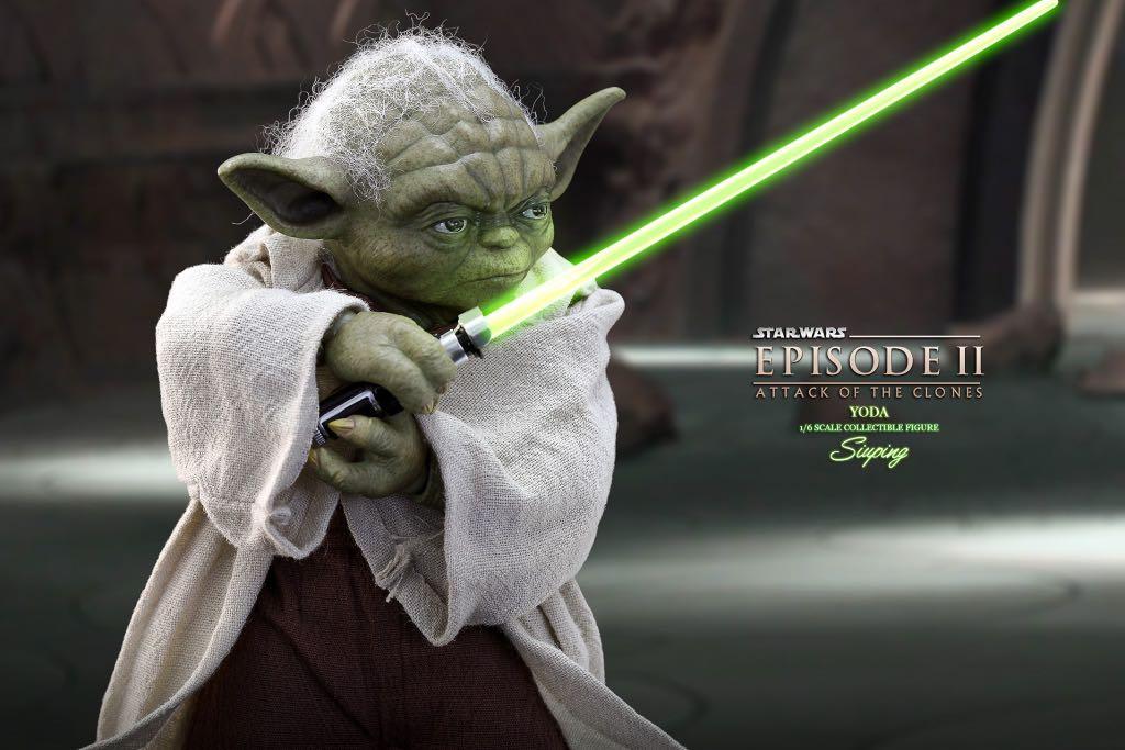 Hot toys Yoda episode 2, Toys & Games, Bricks & Figurines on Carousell