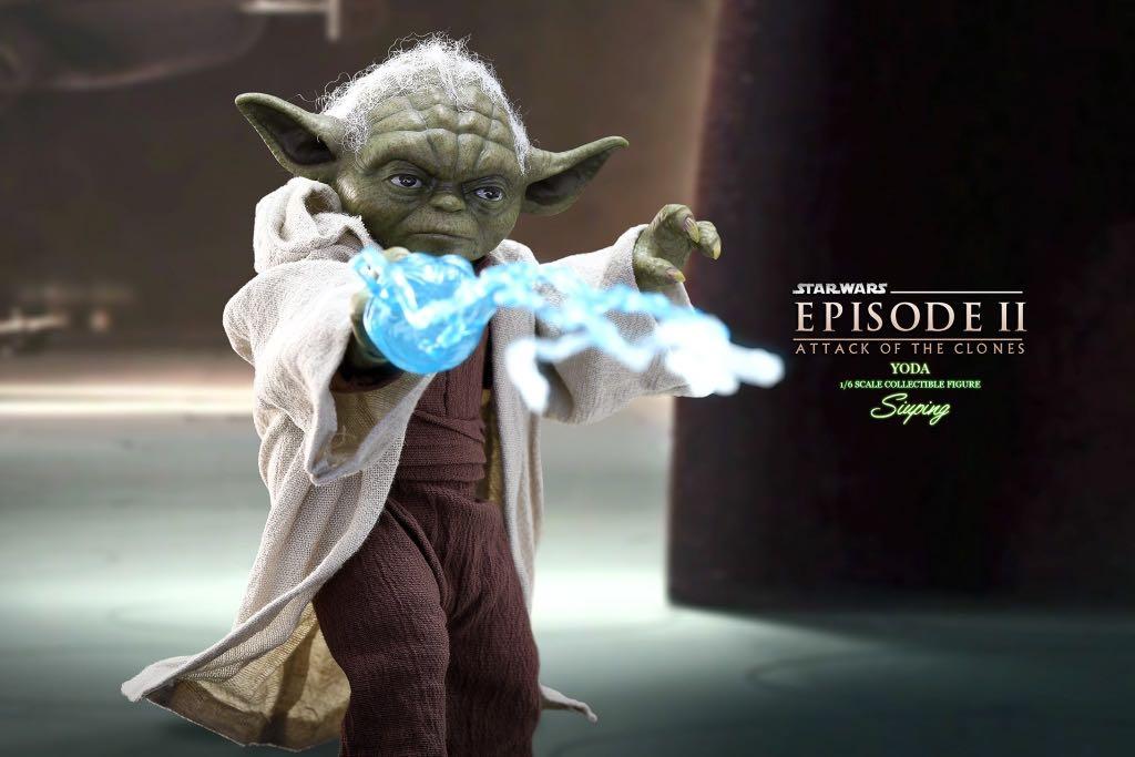 Hot toys Yoda episode 2, Toys & Games, Bricks & Figurines on Carousell