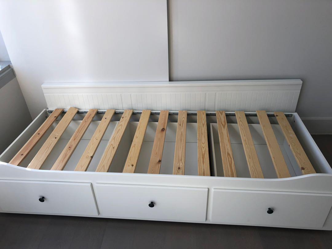 IKEA Hemnes Daybed With 2 IKEA Husvika 80x200 Mattress Furniture IKEA Hemnes Daybed With 2 IKEA Husvika 80x200 Mattress Furniture