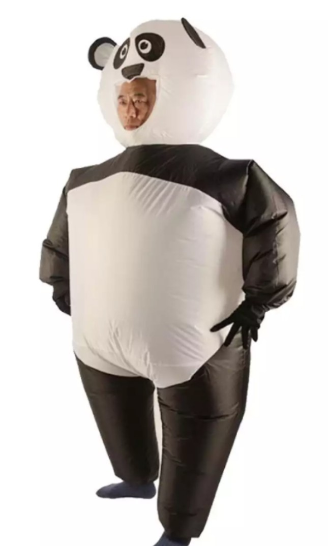 Inflatable Panda Suit, Men's Fashion, Coats, Jackets and Outerwear on ...