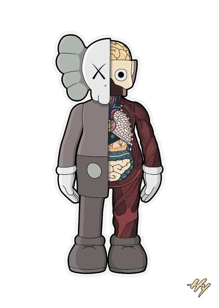 KAWS POSTER, Furniture & Home Living, Home Decor, Wall Decor on Carousell