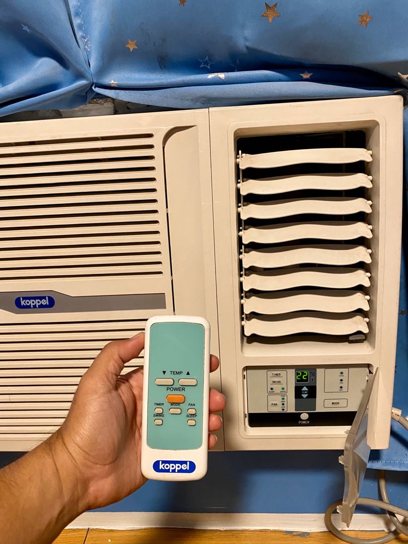 Koppel 2.0HP Window Type Aircon with Remote, TV & Home Appliances, Air ...