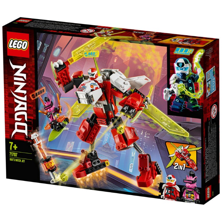 LEGO 71707 - Ninjago : Prime Empire - Kai's Mech Jet (NEW), Toys ...