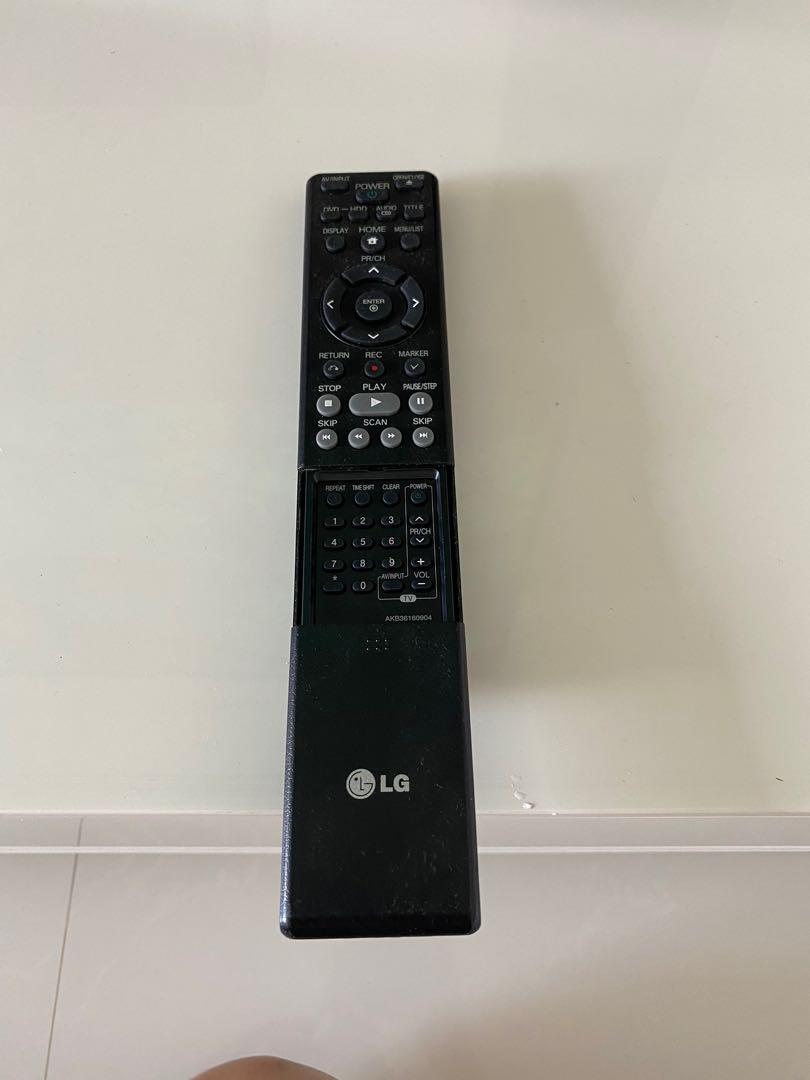 LG RH387H LG Digital TV Recorder with 160GB Hard Disk Drive and DVD ...