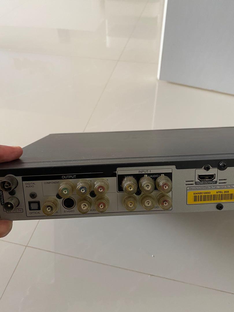 LG RH387H LG Digital TV Recorder with 160GB Hard Disk Drive and DVD ...