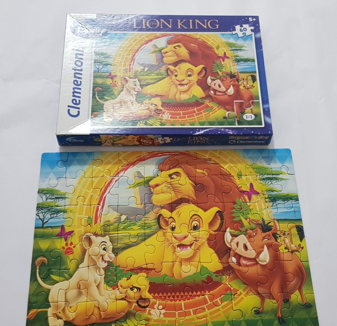 Lion King Puzzle, Hobbies & Toys, Toys & Games on Carousell