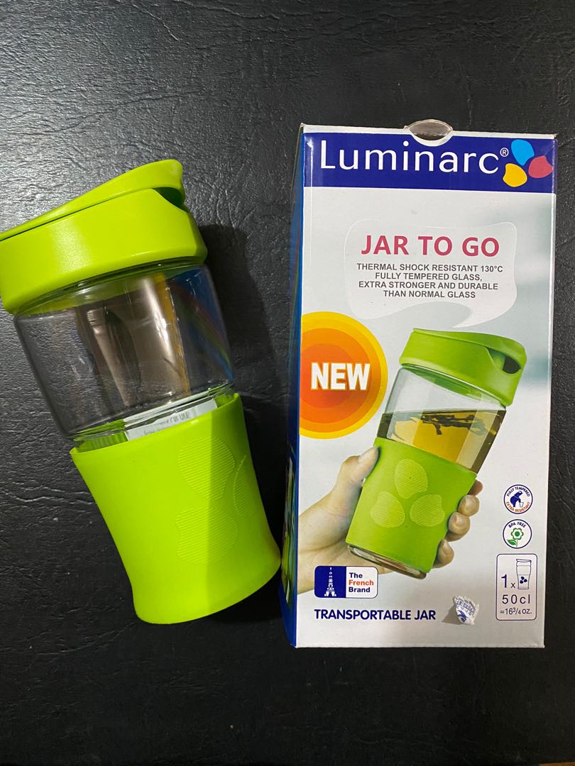 Luminarc Jar To Go, Furniture & Home Living, Kitchenware & Tableware ...