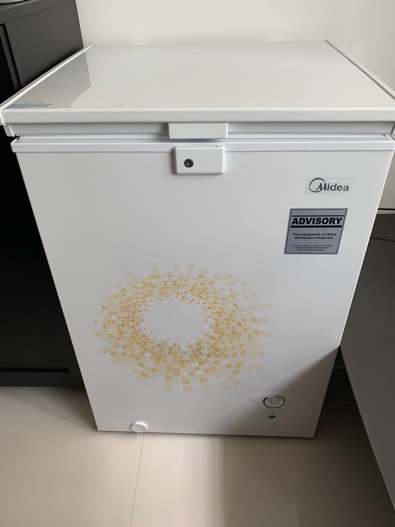 Midea Chest Freezer, Home Appliances, Cooling & Air Care on Carousell