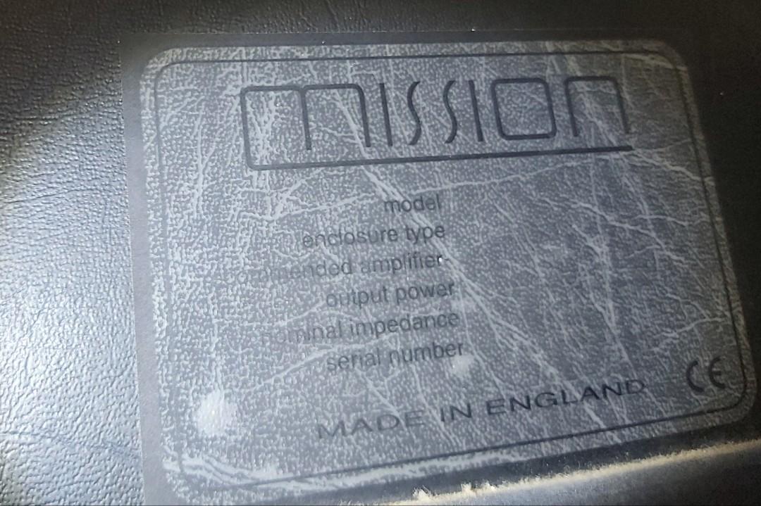 Mission 732 Bookshelf Speaker, Audio, Soundbars, Speakers & Amplifiers ...