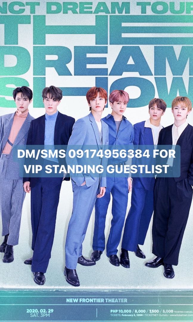 NCT DREAM TOUR MANILA, Tickets & Vouchers, Event Tickets on Carousell