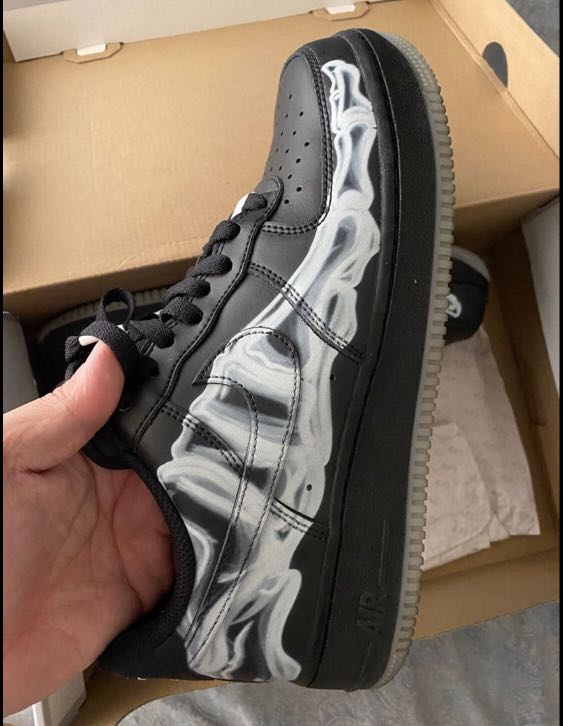 Nike af 1 skeleton, Men's Fashion, Footwear, Sneakers on Carousell