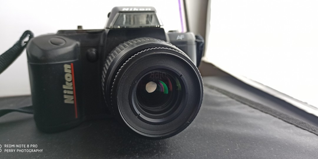 Nikon F400 AF film camera with nikon 35-80mm f4-5.6 lens, 攝影器材, 鏡頭及裝備 ...
