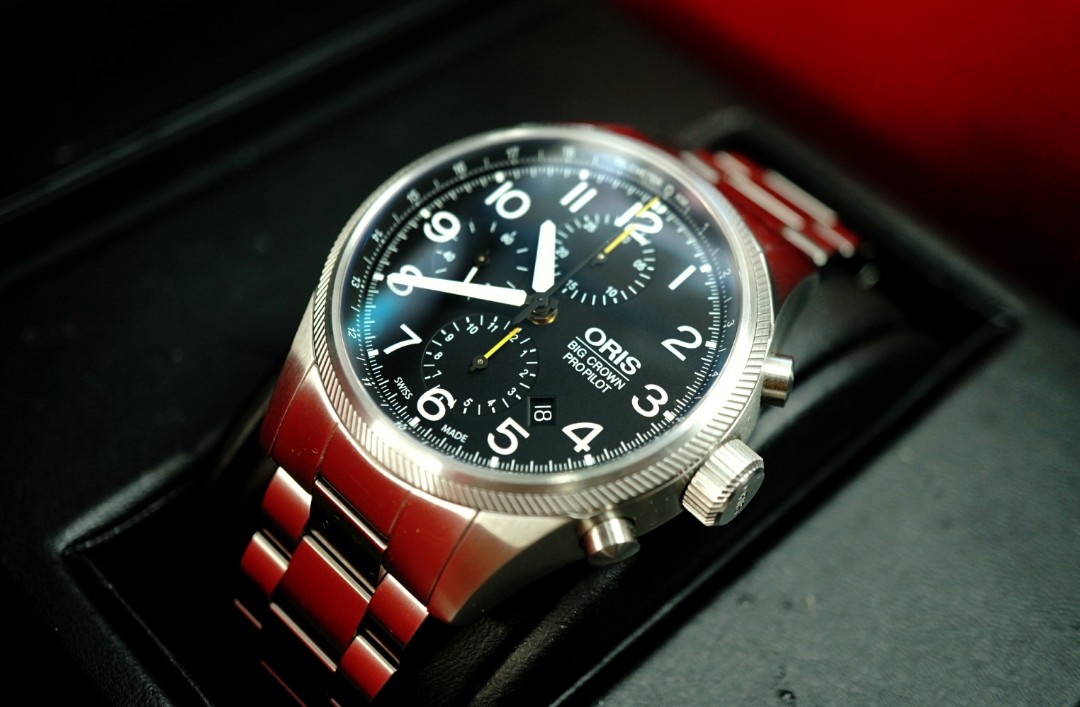 Oris Big Crown Pro Pilot Chronograph, Men's Fashion, Watches ...