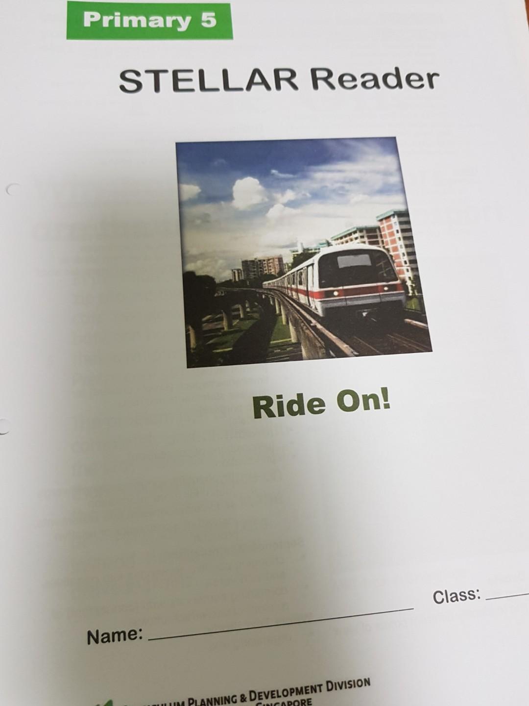 P5 P6 stellar reader english school textbook, Hobbies & Toys, Books ...