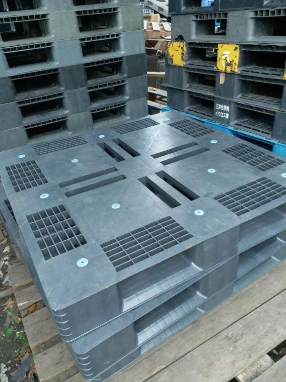 Plastic pallet 110cm X 110cm lubog tarima export free deliver heavy ...