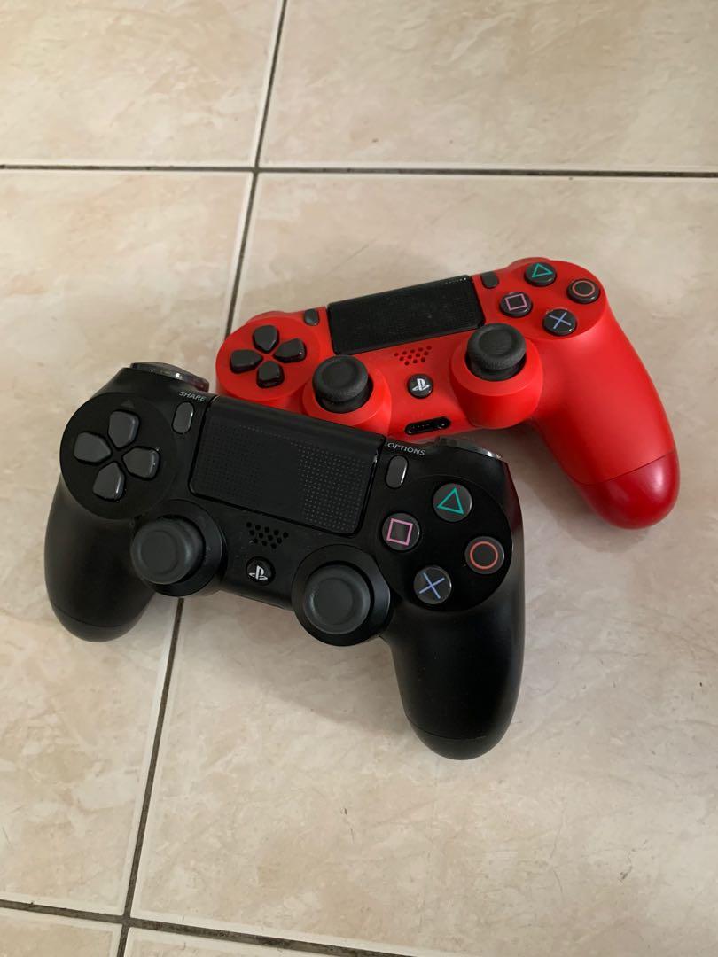 Playstation 4 Slim 1 TB + 2 controllers + 3 games, Video Gaming, Video ...