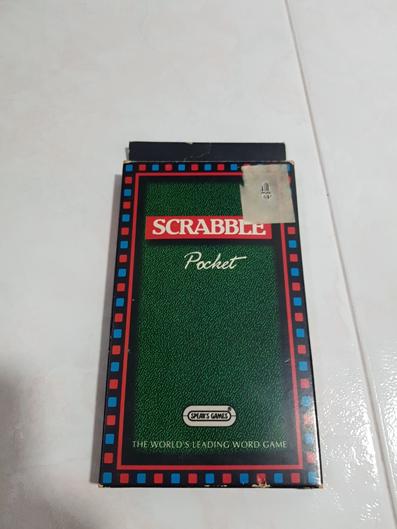 Pocket Scrabble, Hobbies & Toys, Toys & Games on Carousell