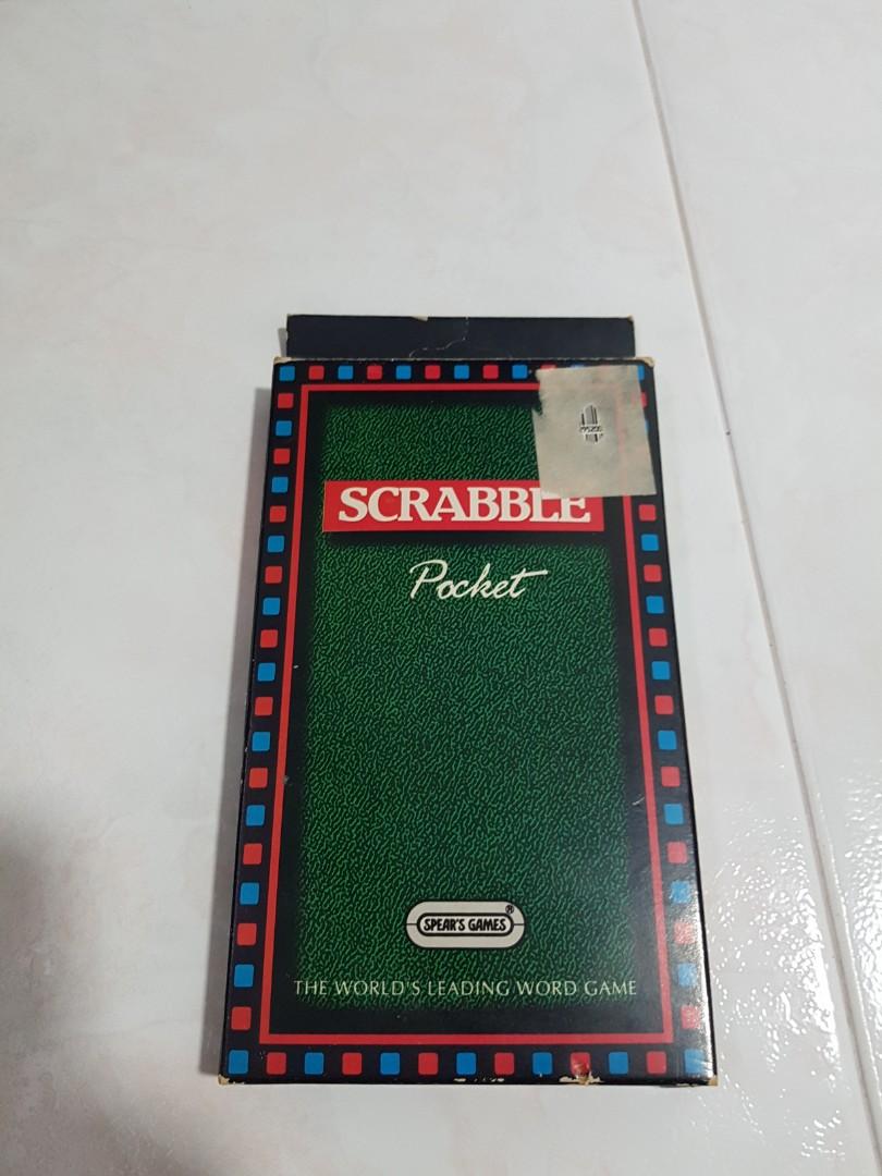 Pocket Scrabble, Hobbies & Toys, Toys & Games on Carousell