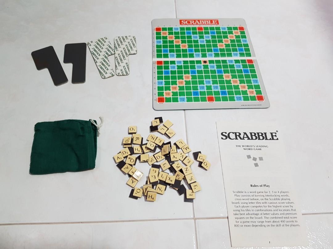 Pocket Scrabble, Hobbies & Toys, Toys & Games on Carousell