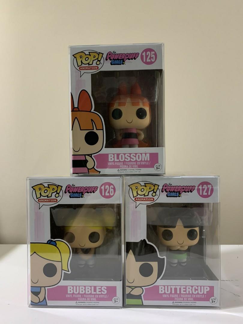 Powerpuff Girls Funko Pop set, Hobbies & Toys, Toys & Games on Carousell