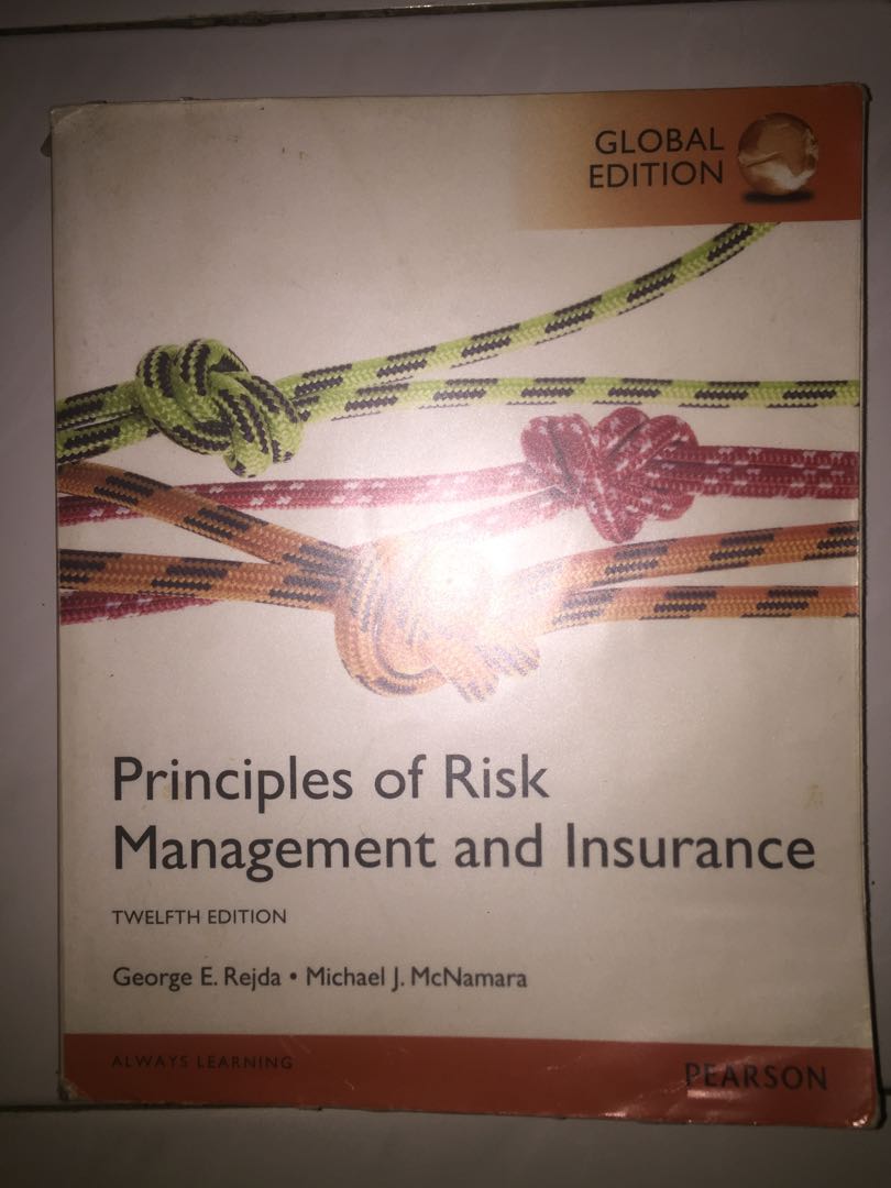 PRINCIPLE OF RISK MANAGEMENT AND INSURANCE , Hobbies & Toys, Books ...