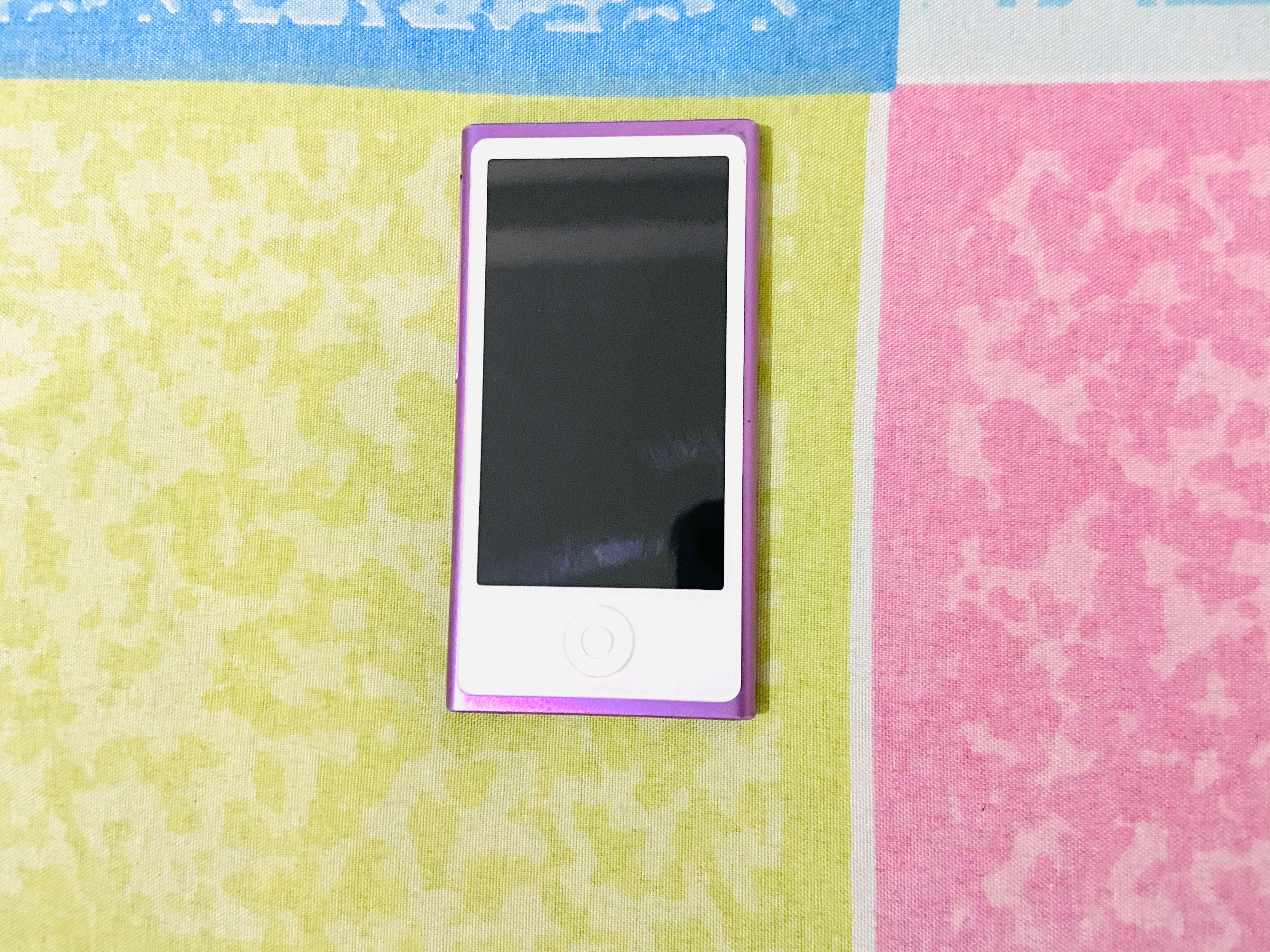 VERY RARE! Purple iPod Nano 7th Generation NEGOTIABLE, Audio, Portable ...