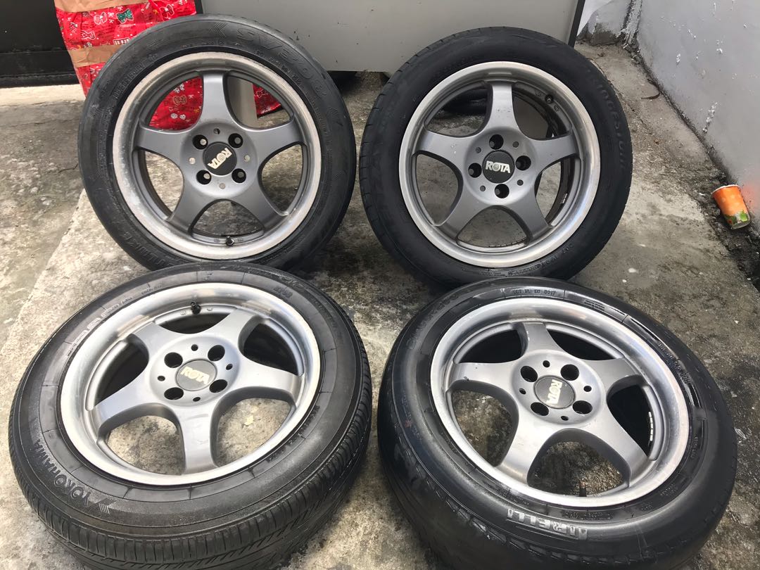 Rota astral 15s, Car Parts & Accessories, Mags and Tires on Carousell