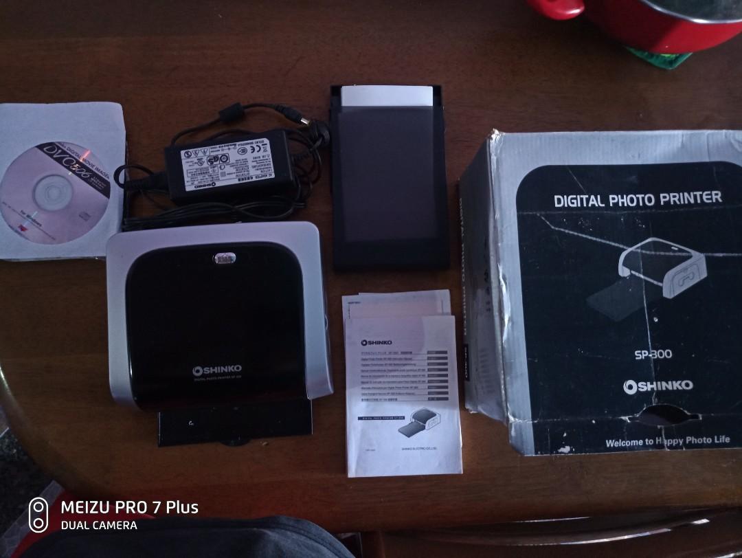 Shinko SP-300 digital photo printer, Computers & Tech, Printers ...