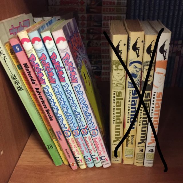 Slam dunk & Pokemon English Comic, Hobbies & Toys, Books & Magazines ...