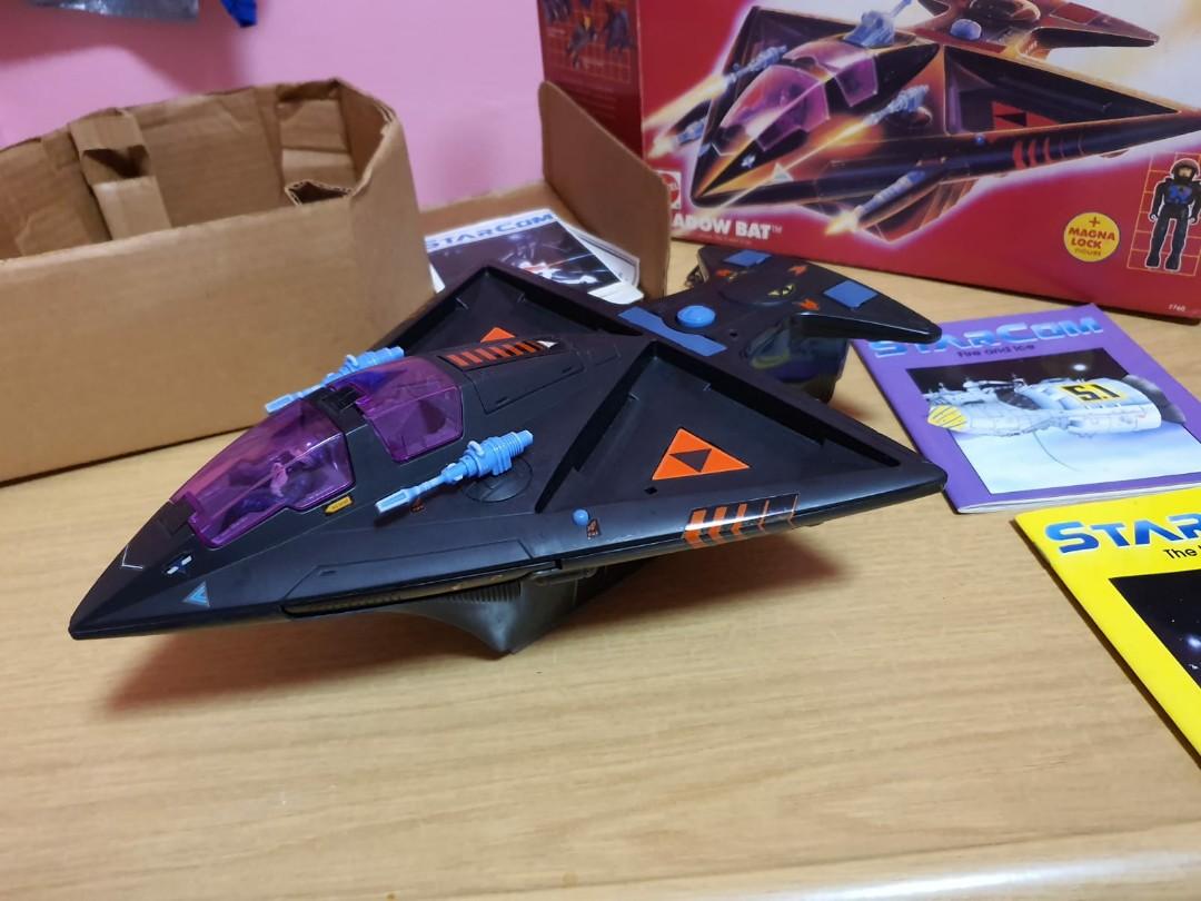 Starcom shadow bat with box with manual and 2 comic books, Hobbies ...