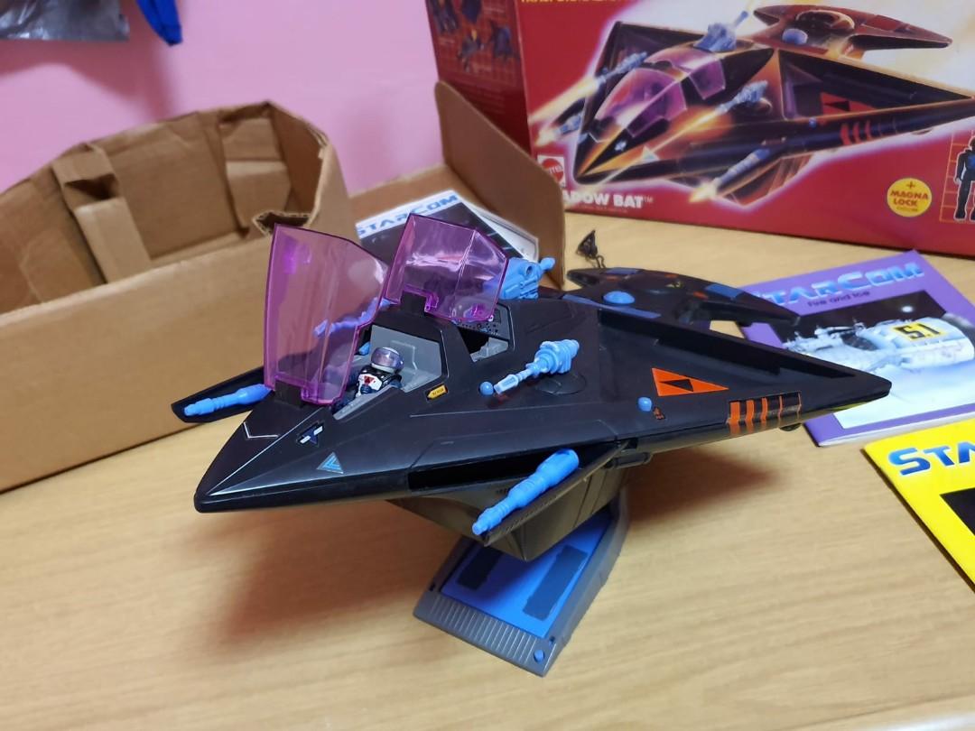 Starcom shadow bat with box with manual and 2 comic books, Hobbies ...