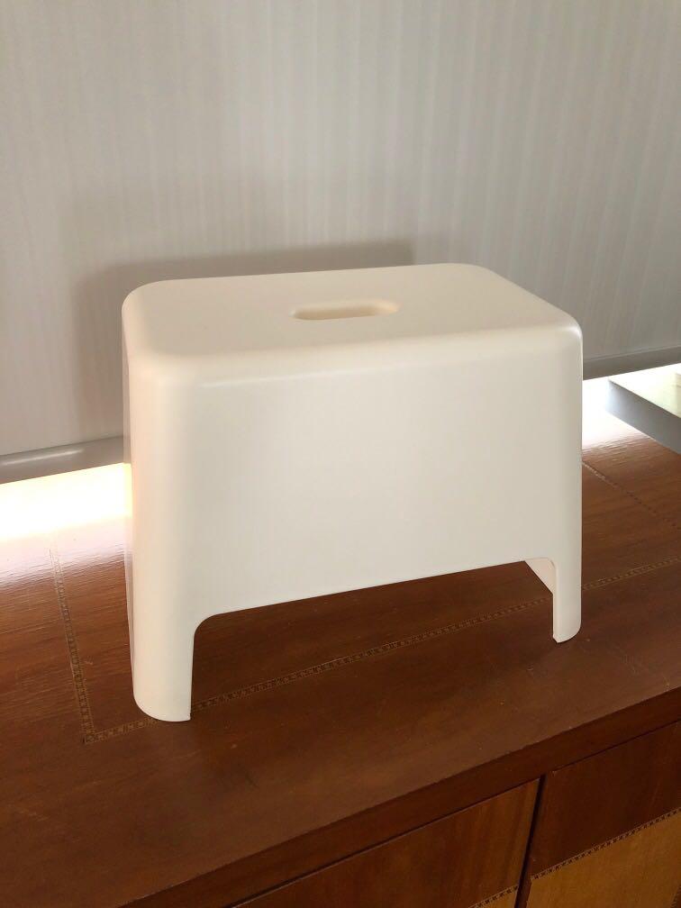 Muji Stool, Furniture & Home Living, Furniture, Chairs on Carousell