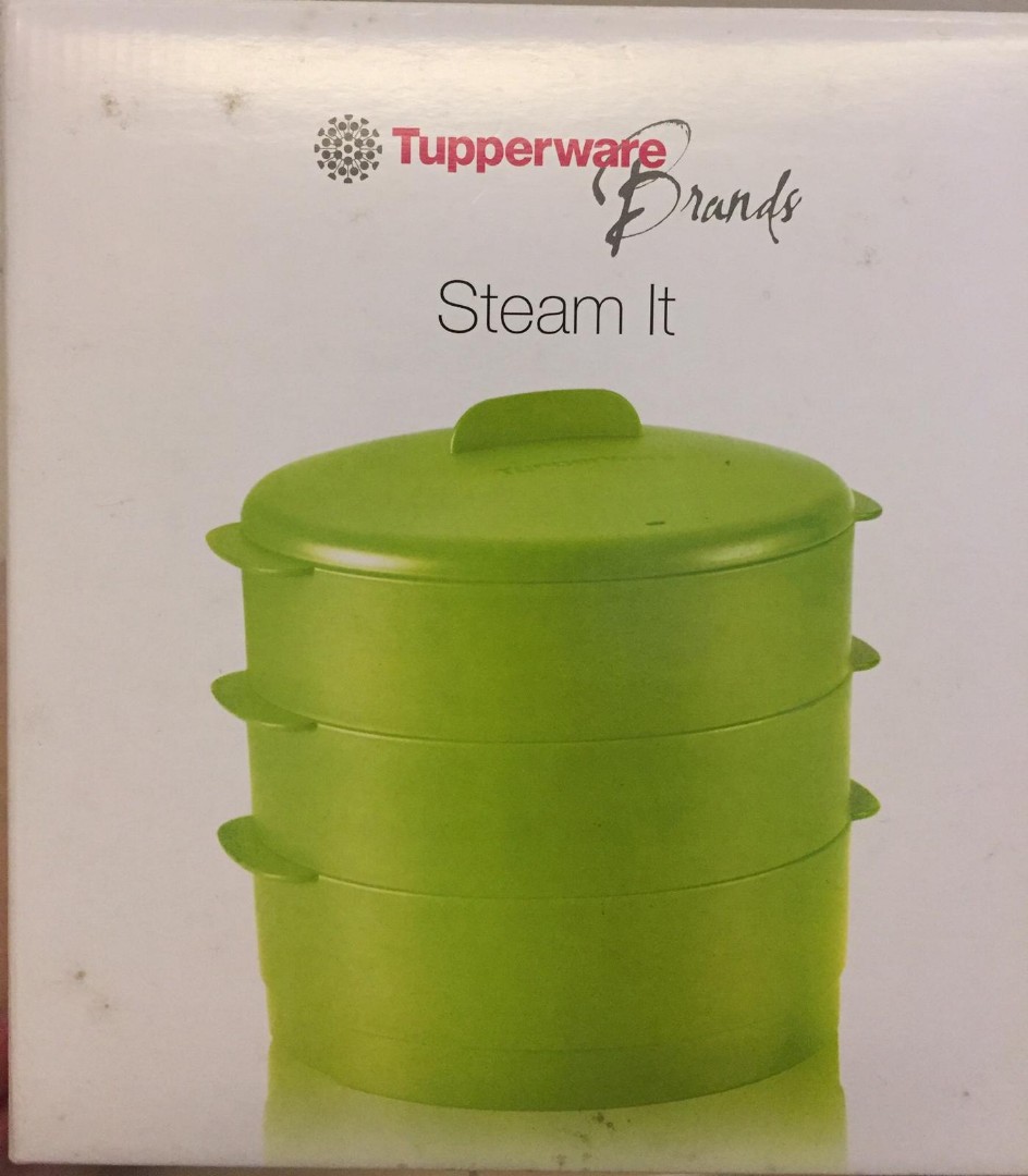 Tupperware 3 Tier Steamer, Home Appliances, Kitchenware on Carousell