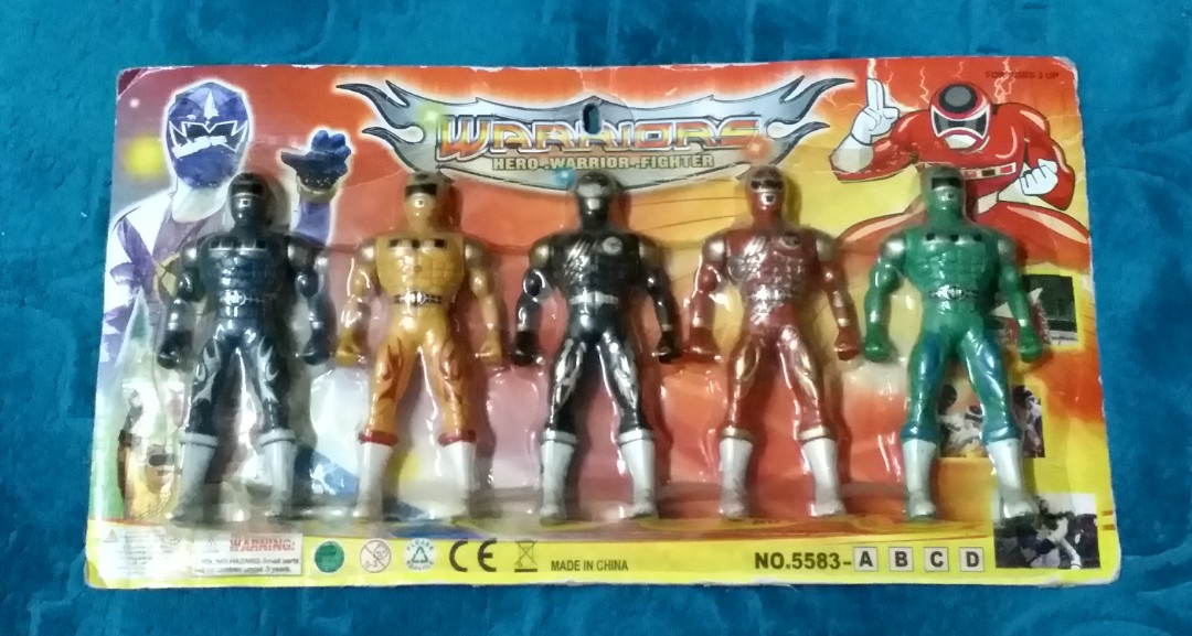 Vintage: Power Ranger 90's Toy set bootleg, Hobbies & Toys ...