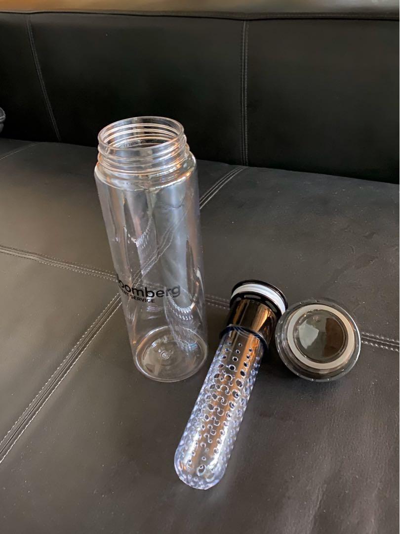 New BLOOMBERG Fruit Infuser Water Bottle with Detachable Tube for ...