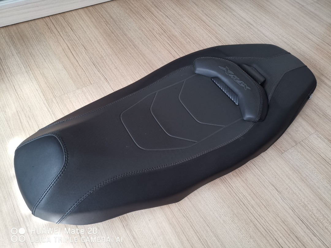 Xmax Seat (Mbtech-lowered version), Motorcycles, Motorcycle Accessories ...