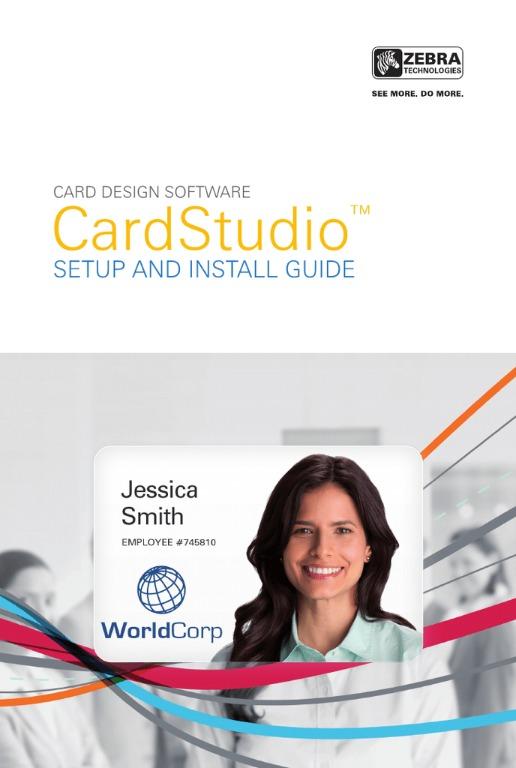 Zebra P1031775-001 CardStudio Professional Edition ID Card Software for ...