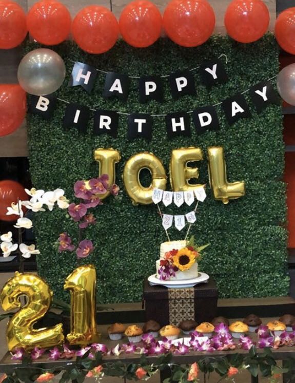 3D Greenery Photo Backdrop, Hobbies & Toys, Stationery & Craft, Art ...