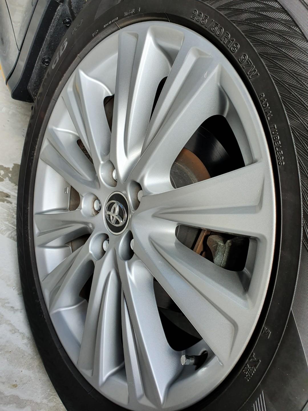 Alphard Rims, Car Accessories, Tyres & Rims on Carousell