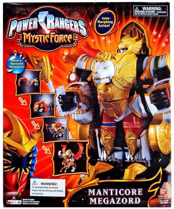 Power Rangers Mystic Force Manticore Megazord