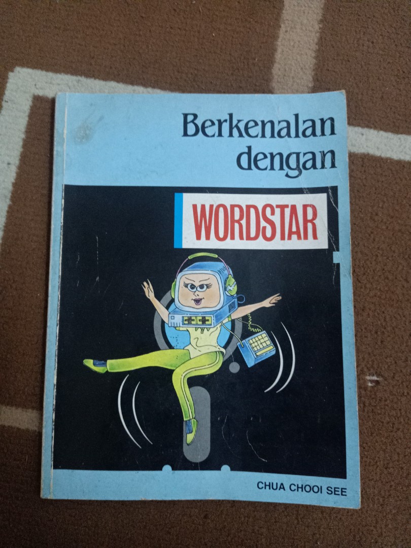 Buku klasik/lama komputer- berkenalan dgn wordstar 1986/89, Hobbies ...