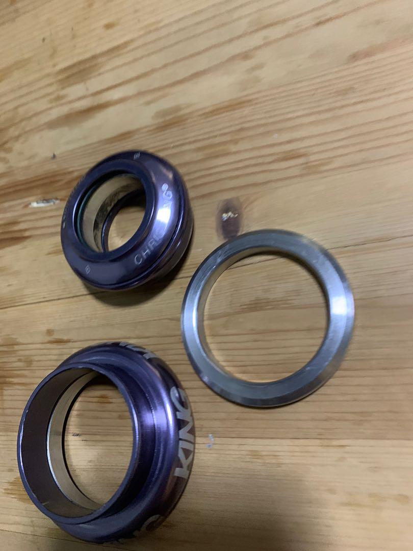 Chris king headset pewter ltd ed, Sports Equipment, Bicycles & Parts ...